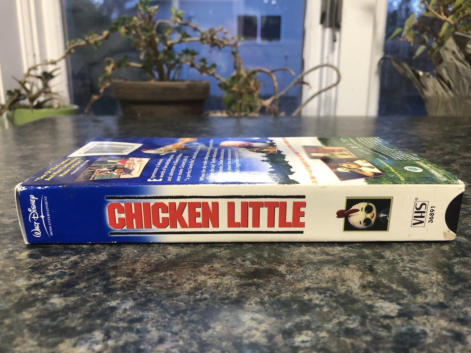 Chicken Little VHS Tape 2006 Disney Movie Club Exclusive Late Release ...