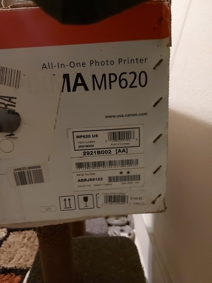 Canon PIXMA MP620 All-in-One used Printer Photos, Copy, Fax, Scanner | eBay