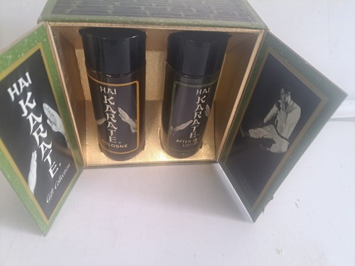 Vtg 1960's HAI KARATE Gift Collection Men's Cologne 4 Fl Oz After Shave ...
