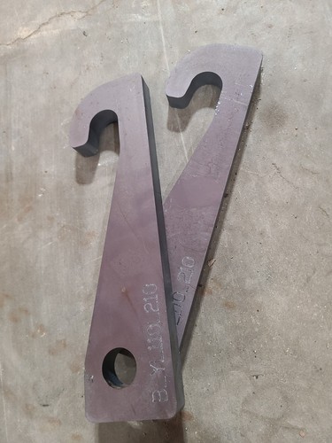 Yanmar style quick attach weld on mounts Yl110 YL210 style mount for ...