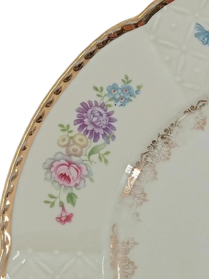 Zeh Scherzer Piatto da Collezione Porcellana Fiori Bavaria 20cm | eBay