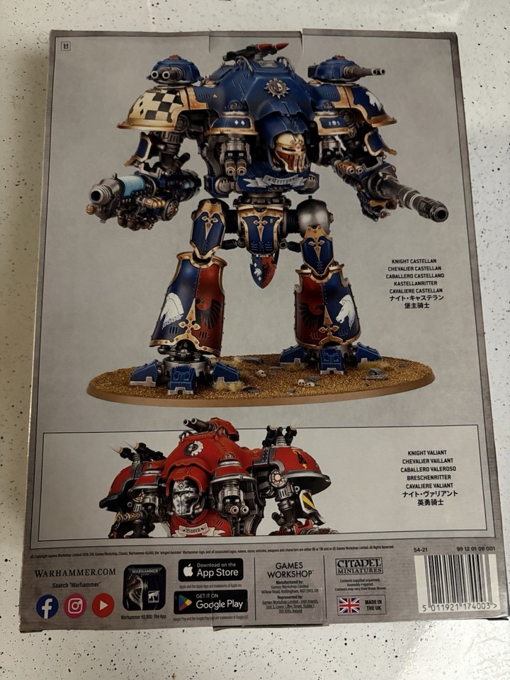 Games Workshop Warhammer 40K Imperial Knights Knight Dominus ...