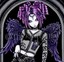 Pink Gothic Angel Art Myka Jelina Rocker Purple Snake Fairy Signed ...