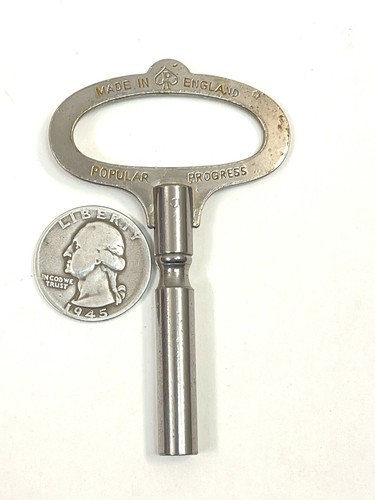 Old Popular Progress England Clock Winding Key Size 12 | eBay