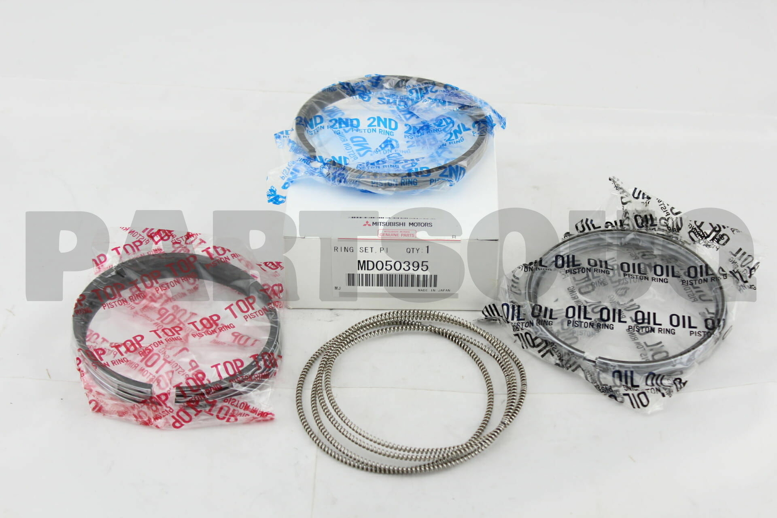 MD050395 Genuine Mitsubishi RING SET,PISTON STD | eBay
