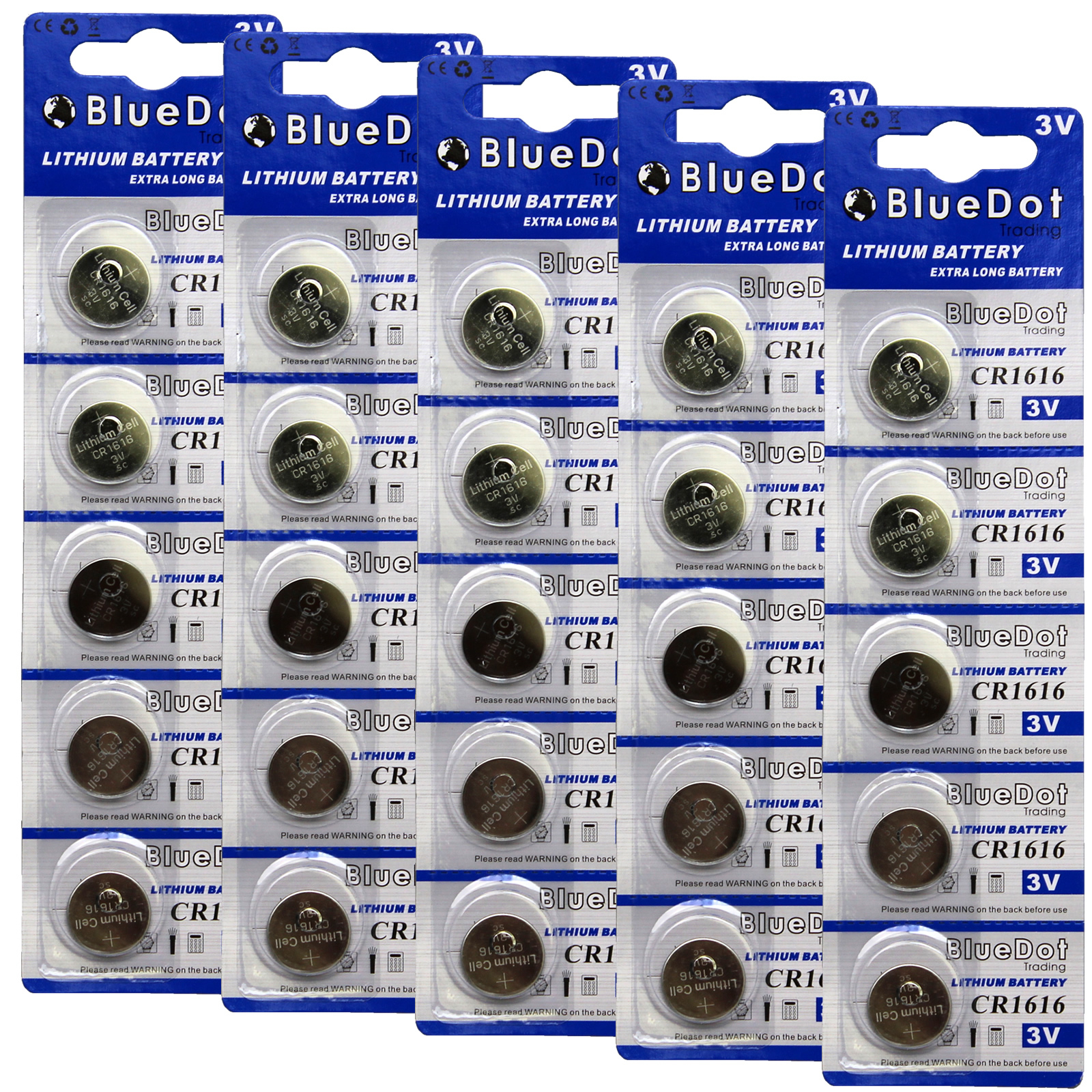 25 Bulk NEW Honda Key Fob Remote Battery CR1616 3.0v Pilot 2005 - 2012 ...