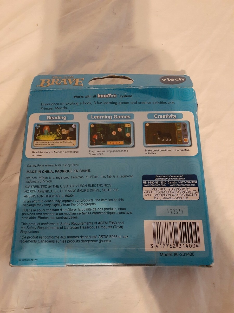 Brave Innotab 3s Games