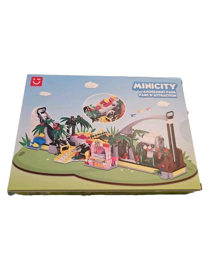Miniso Amusement Park Building Blocks - ABS 689 PCS Educational Toys ...