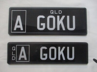 personalised number plates qld | eBay Australia