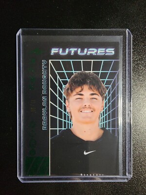 BRAYLON DOUGHTY 2024 Leaf Multi Sport Futures GREEN FOIL #13/99 | eBay