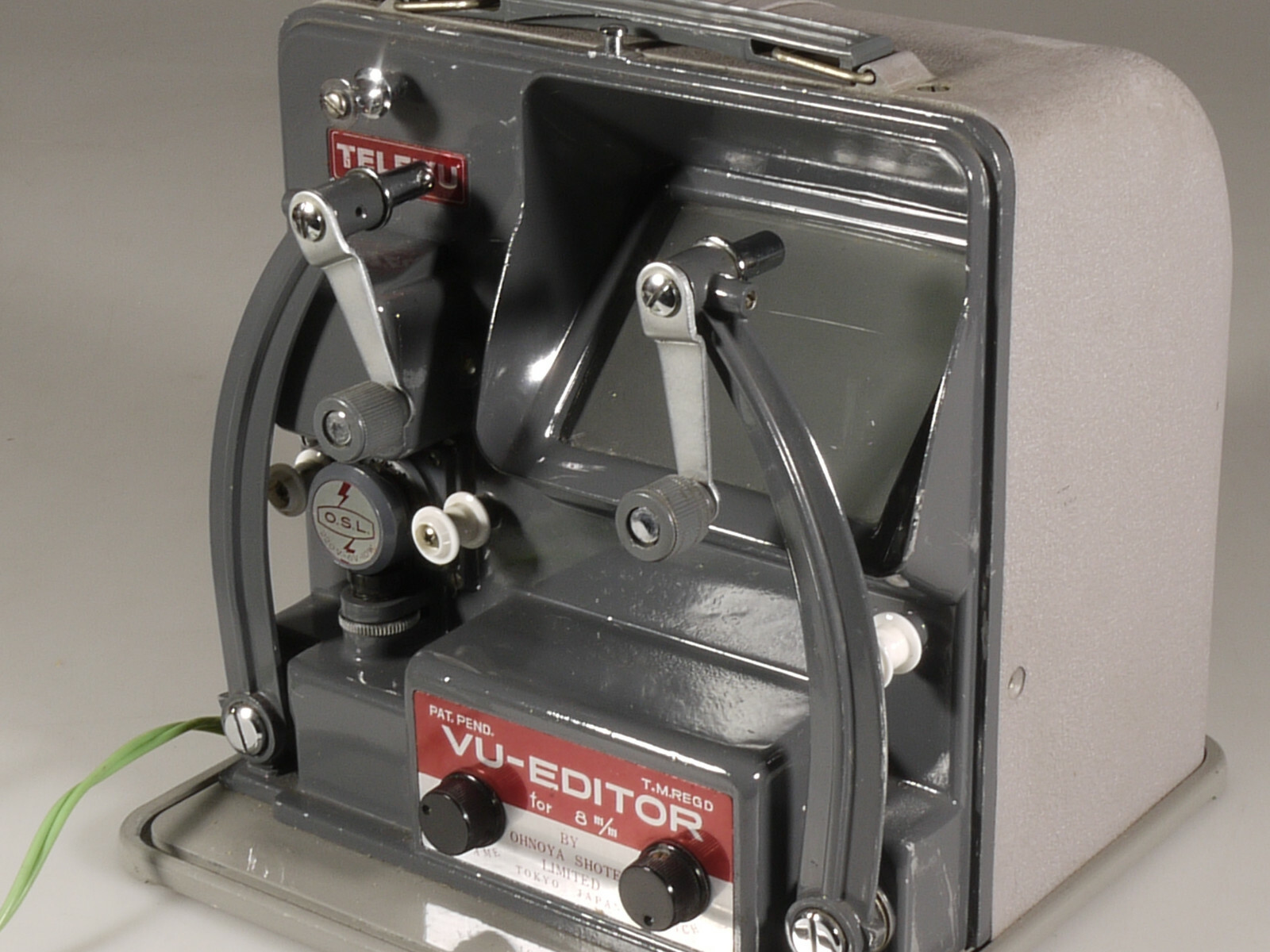 PRL) PROIETTORE TELEVU VU-EDITOR 8mm FILM PELLICOLE VINTAGE PROJECTEUR ...