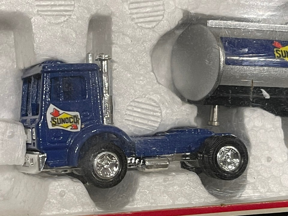Shinsei Mini Power Vintage Semi Mack Tanker, Sunoco, MIB! | eBay