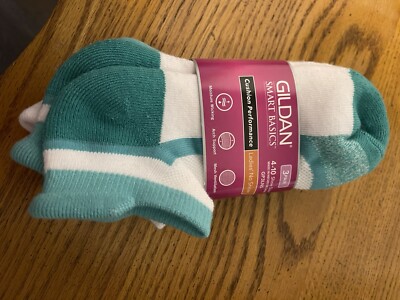 Gildan Smart Basics Ladies Sock shoe size 4 - 10 No Show 3 pair | eBay