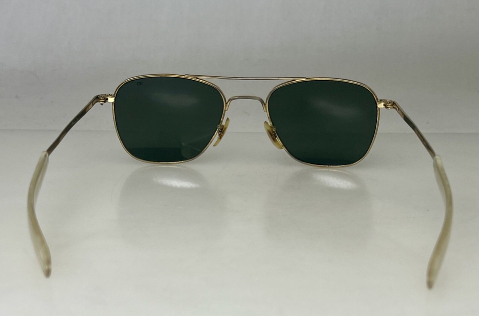 Vintage American Optical AO Aviator Pilot Sunglasses -94845 | eBay