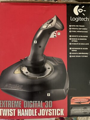 Logitech Extreme Digital 3D Twist Handle Joy Stick | eBay