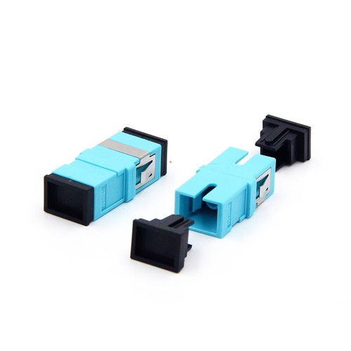 500pcs Fiber Optic Adapter Flangeless Simplex Multimode OM3 SC UPC ...