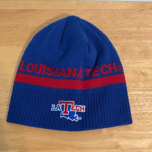 Louisiana Tech Bulldogs Adidas Winter Knit Cap Beanie OSFA | eBay