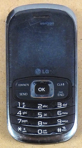 LG Octane VN530 - Brown and Silver ( Verizon ) Cellular Full Keyboard ...