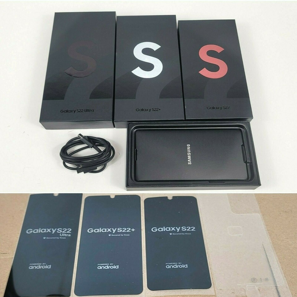 Samsung Galaxy S26 Ultra S26+ S25 S24 S23 S22 Empty Box Retail Cable ...