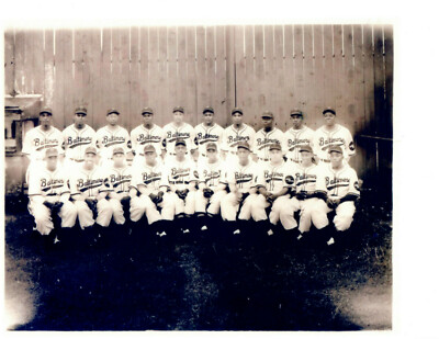 1949 BALTIMORE ELITE GIANTS 8X10 TEAM PHOTO NEGRO LEAGUE BASEBALL USA ...