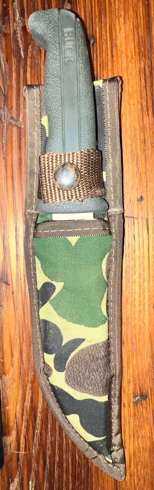 Vintage Buck 639 Field Mate Knife With Camo Sheath 1990. Rare ...