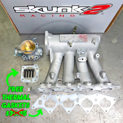 Skunk2 Intake Manifold & 74mm Throttle Body for Honda Acura B16 B18C5 ...