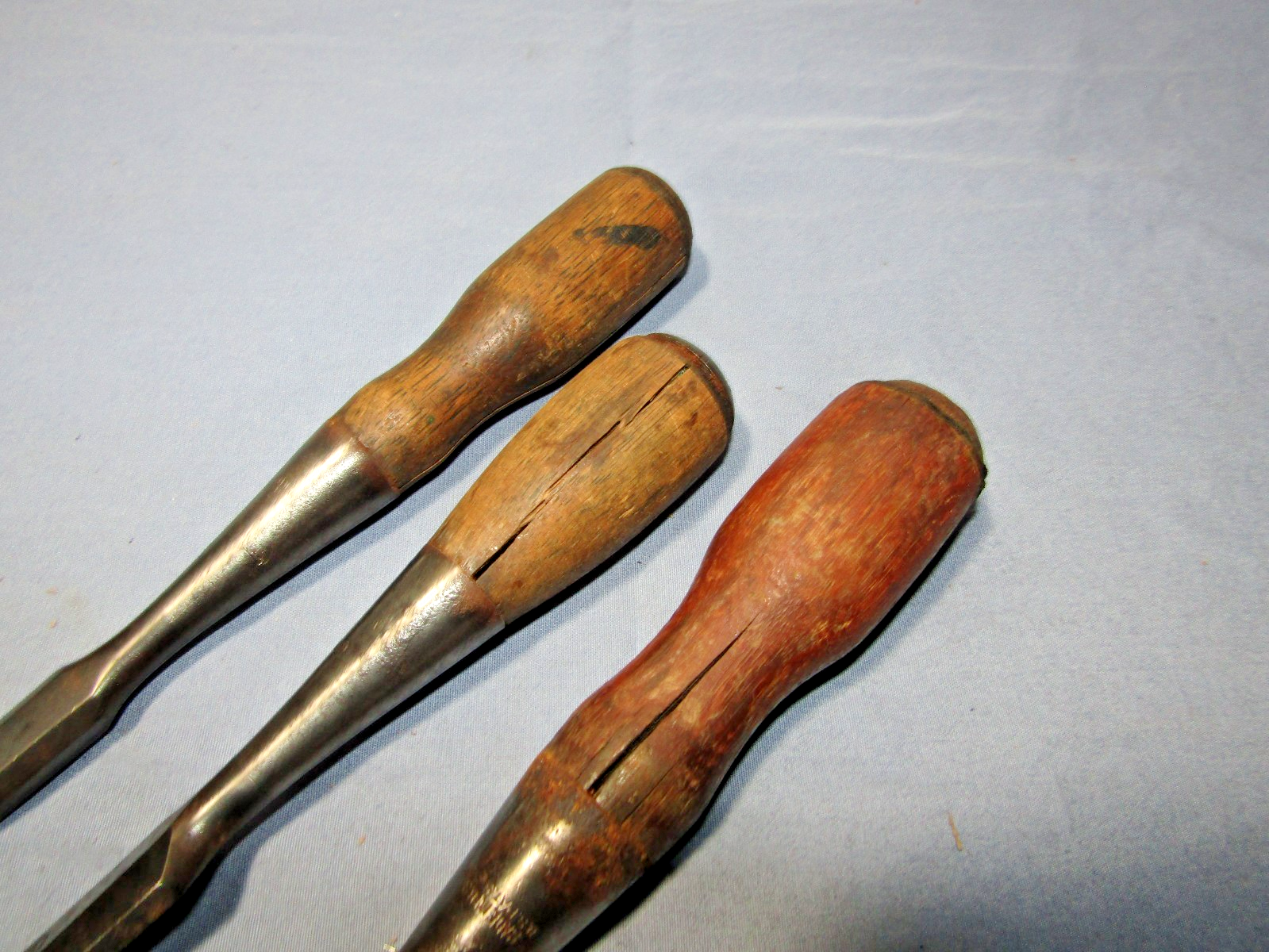 3 Vintage Stanley Everlasting Chisels - rough condition | eBay