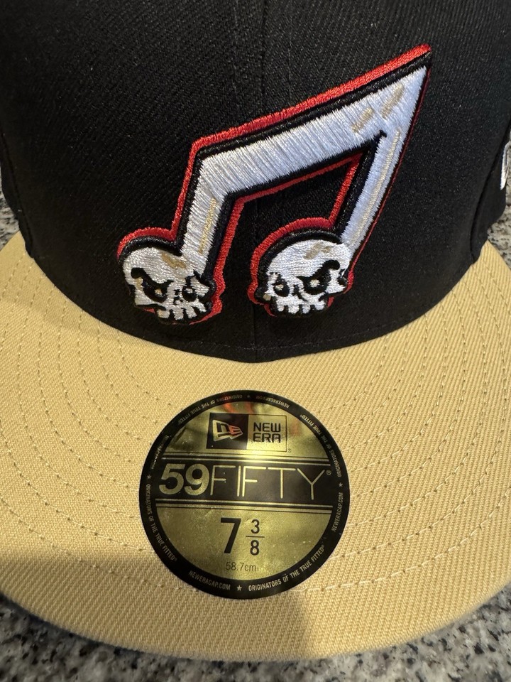 Clink Room 7 3/8 Fitted “Death Metal” New Era Hat Sold Out Brand New ...