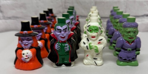 90s Vintage Halloween String Lights Vampire Mummy Witch Frankenstein ...