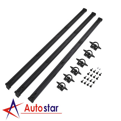 Utility Rail Trail Rail Kit BLACK 82215956 For 2020-2021 Jeep Gladiator ...
