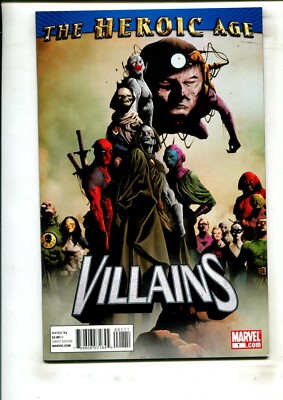 2PC MARVEL VILLAINS LOT (9.0) VILLAINS #1 RED SKULL #1!!2010 | eBay