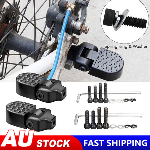 1 Pair Bicycle Pedals Footrest Electric Bike Foot Pegs Mountain Bikes ...