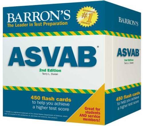 Barron's ASVAB Flash Cards, 2nd Edition - Cards By Terry L. Duran ...