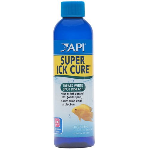 API Liquid Super Ick Cure 4oz Freshwater and Marine Fish Medication ...