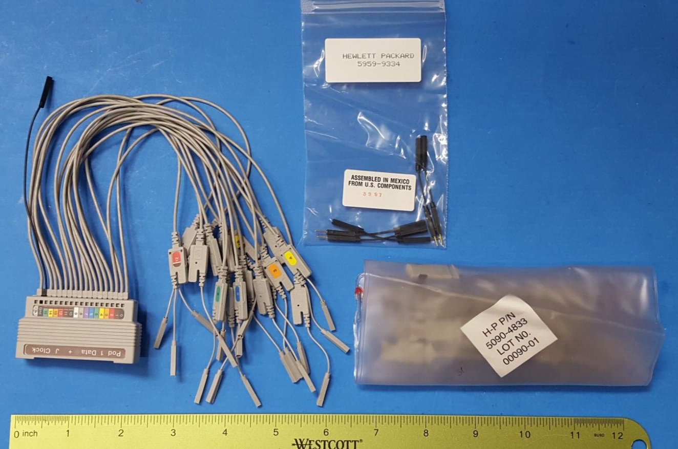 HP PROBE KIT, POD 1 DATA + J CLOCK , GRABBER 5090-4833(20PCs), 5959 ...