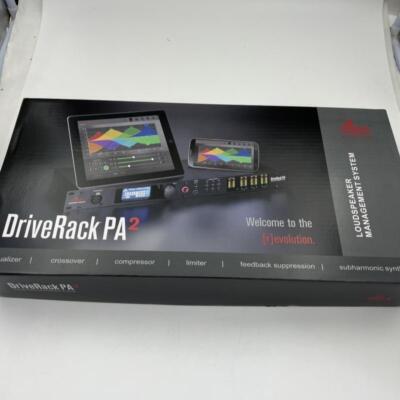 dbx DriveRack PA2 Complete Loudspeaker Management System-PA2 US ...