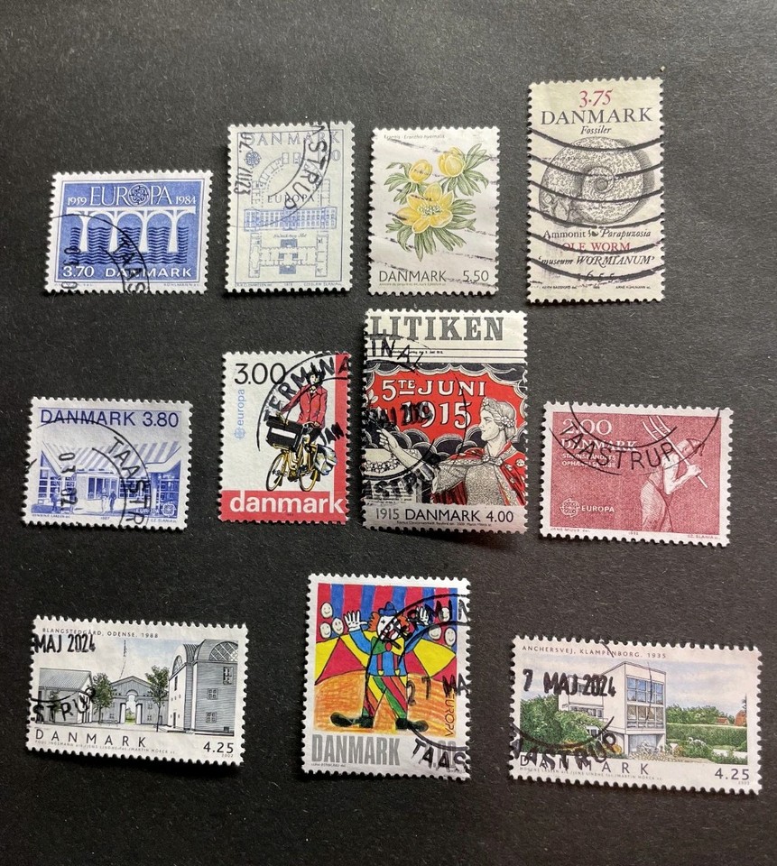 Lot Of Denmark Used Stamps * Scott Catalog Value $10.00+ | eBay.de