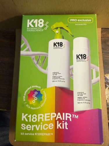 K18 Biomimetic Hairscience PRO Exclusive K18 Repair Service Kit NIB ...
