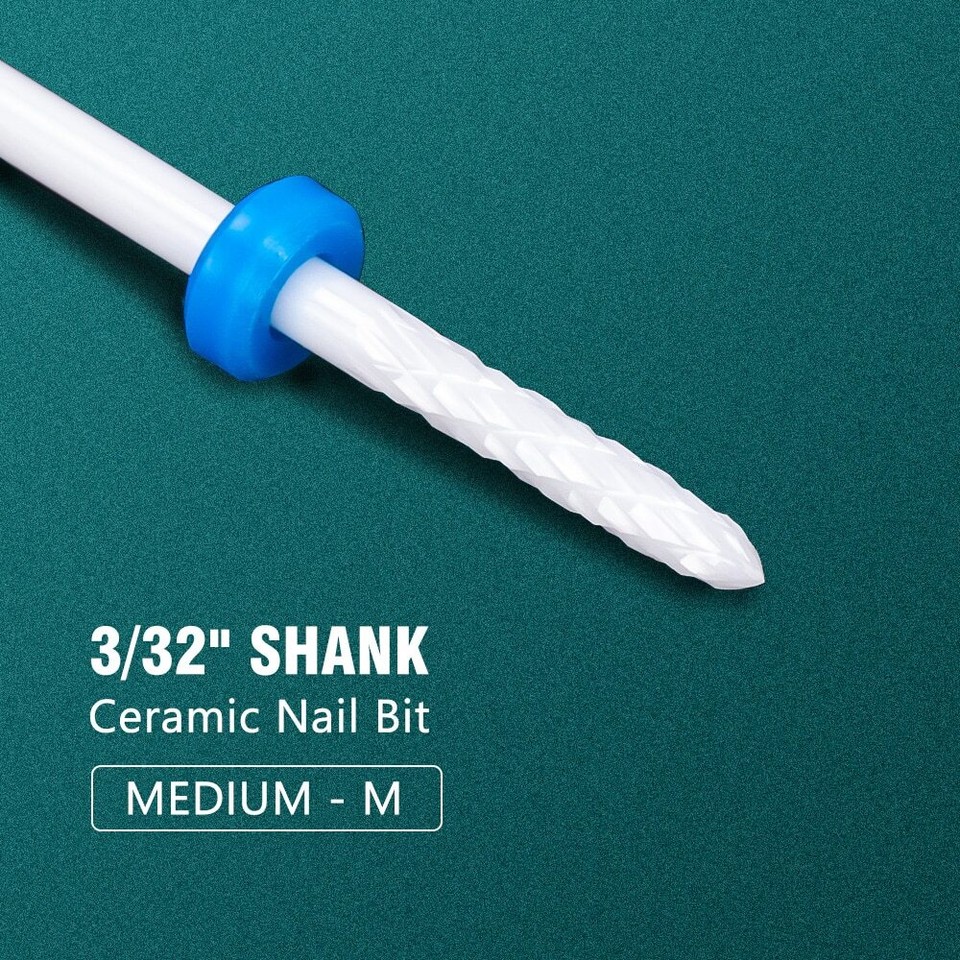 Carbide Tungsten Nail Drill Bit Manicure Milling Cutter Nail Files ...
