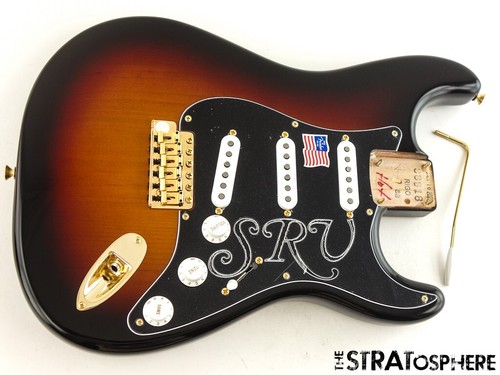 LOADED USA Fender Stevie Ray Vaughan SRV Strat BODY Stratocaster, 3TS ...