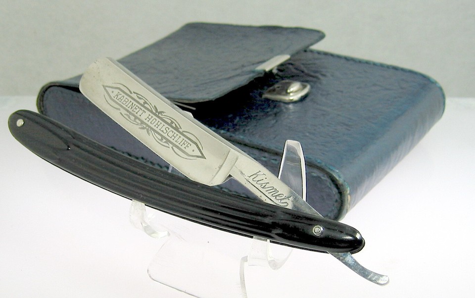 Kismet 7-Day Set Straight Razors Days Etched Blades & Spines In 7-Razor ...