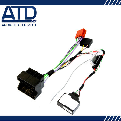 ISO For VW Caddy 3rd Gen Facelift 1.0 Adapter Harness With CANbus Speed ...