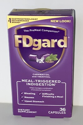 FDgard Digestive Supplement Functional Dyspepsia Meal-Triggered ...