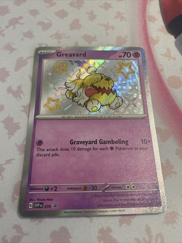 Pokémon - Black Star Promo - Greavard SHINY - SVP070 - NM | eBay