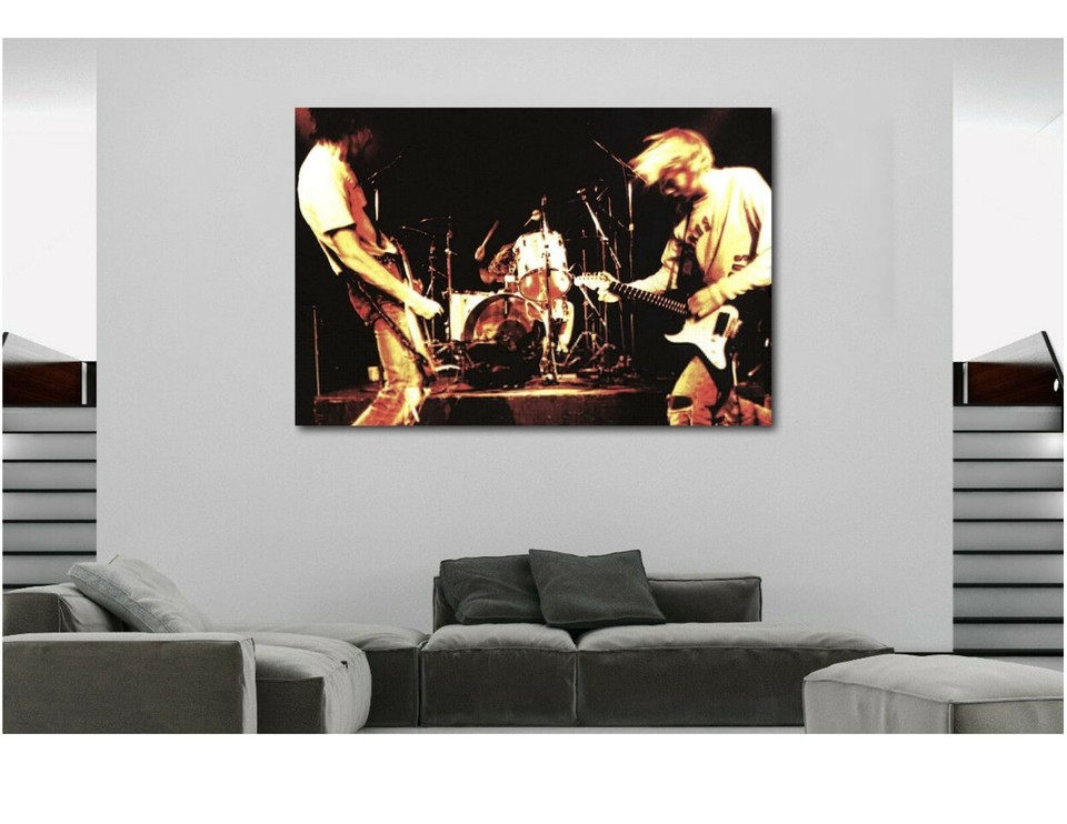 Nirvana Grunge Rock Band - Live Canvas Wall Art Print | eBay