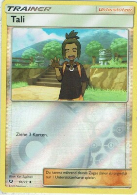 Pokemon Carte Chatoyante Legenden No. 61/73 Tali Reverse Holo | eBay