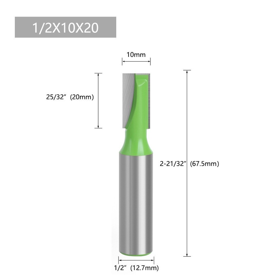 Industrial Router Bit Double Edge Cutting Clean Engraving Carbide ...