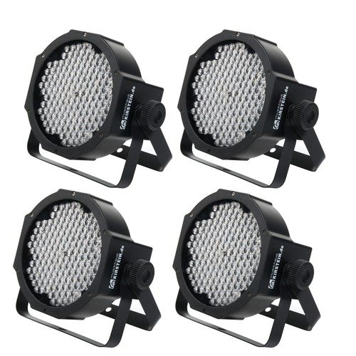 4x Effetti Luce PAR 144 LED Faro RGB Discoteca Luminosita Programmabile ...