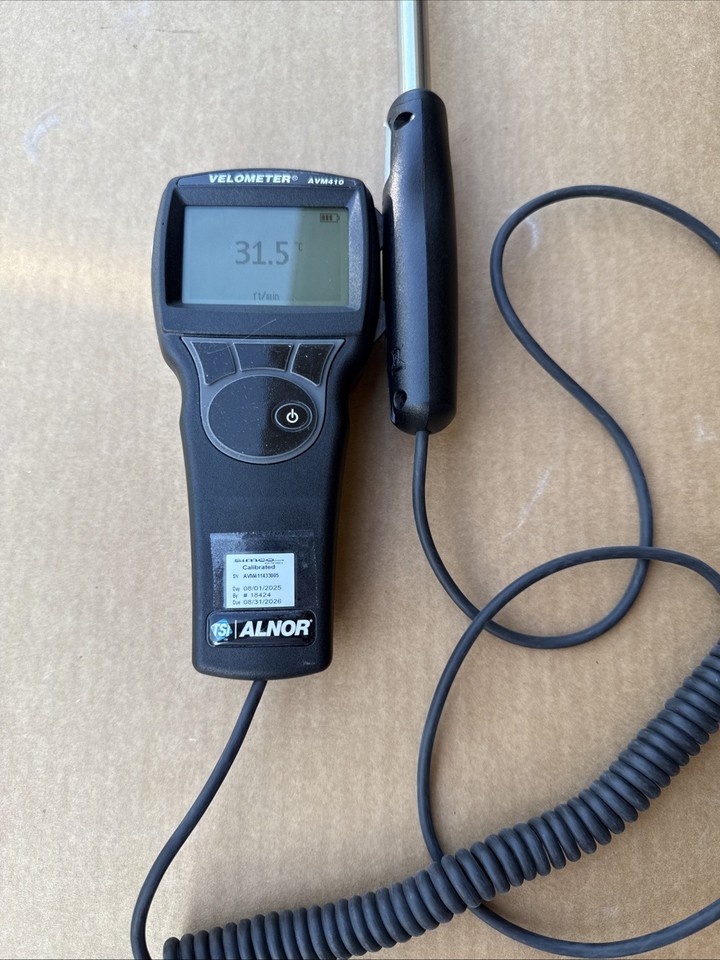 TSI Alnor Velometer AVM410 Thermal Anemometer | eBay UK