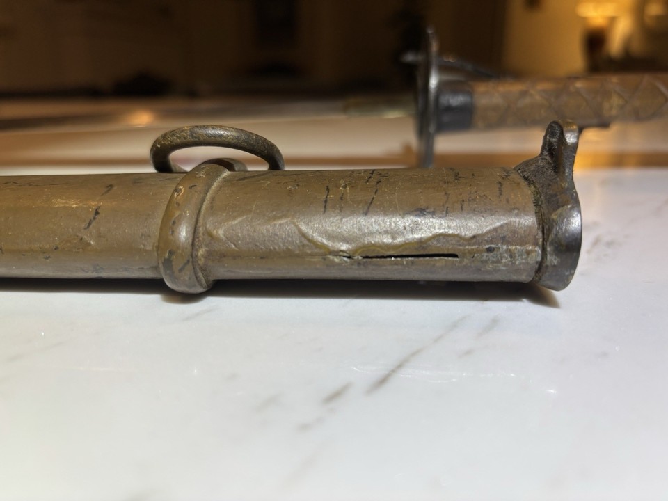 WWII Japanese Shin Gunto Type 95 NCO Nagoya Arsenal, Matching Numbers ...